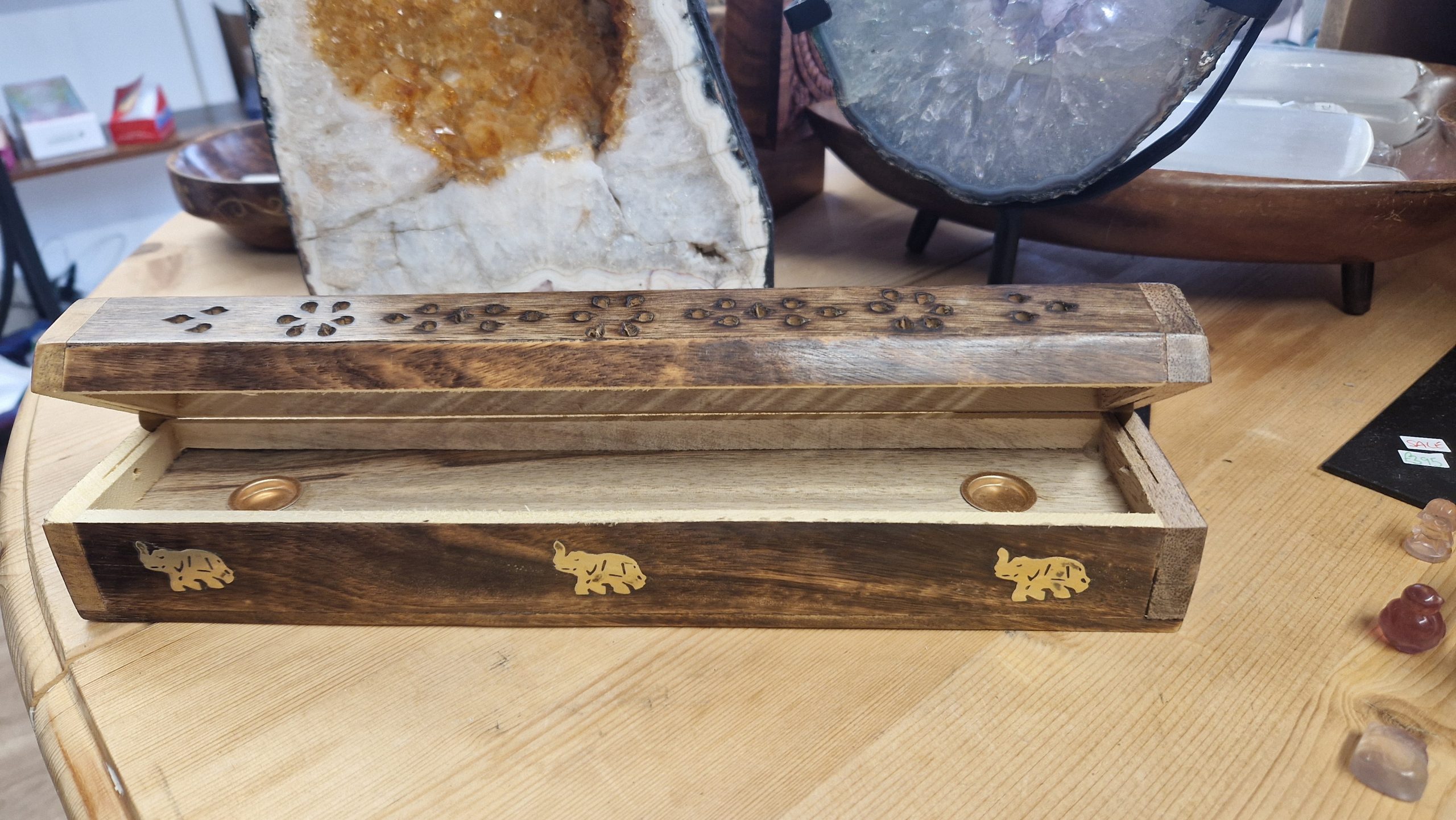 Mango Wood Smoke Box - Something Kind of Woo
